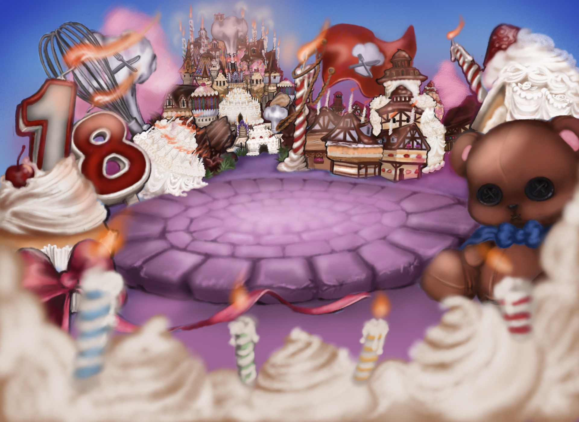18º Anniversary Character Selection Screen Fan Art - Winners - News ...